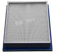 China Custom Size High Efficiency HEPA Filter 99.995% H13-U17 With Jelly Glue Seal for sale