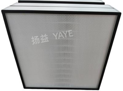 China Mini Pleated HEPA Air Filter 3000 M³/H Air Volume For Clean Room CE Approved for sale
