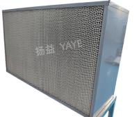 China Customized Deep Pleated HEPA Filter Aluminum Frame For Food Industry for sale