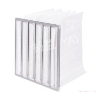 China Bag Filter, Industrial Filtration, Aluminum Frame, F9 White Bag for sale
