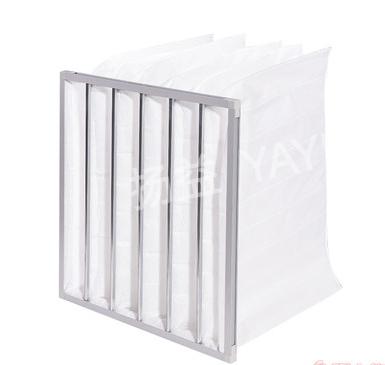 China Bag Filter, Industrial Filtration, Aluminum Frame, F9 White Bag for sale
