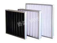 China Industrial Air Pre Filter With Synthetic Fiber Pleated Panel And Aluminum Frame For Extended Service Life And Dust Capture for sale