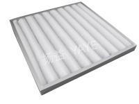 China Non-Woven Media Pleated Panel Air Filters Replacement Pre Filter for sale