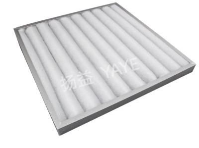 China Non-Woven Media Pleated Panel Air Filters Replacement Pre Filter for sale