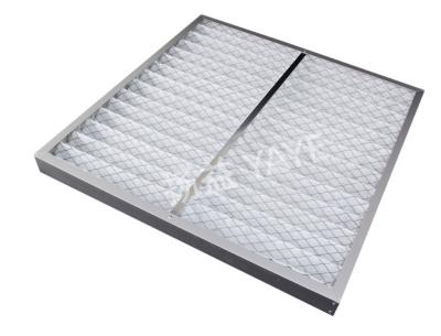 China Efficicency G4 Pleated Panel Air Filters With Customized Size And Frame for sale