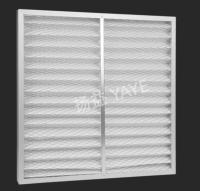 China Ventilation System Pleated Panel Air Filters With Porosity 5um And Efficiency MERV 8 for sale