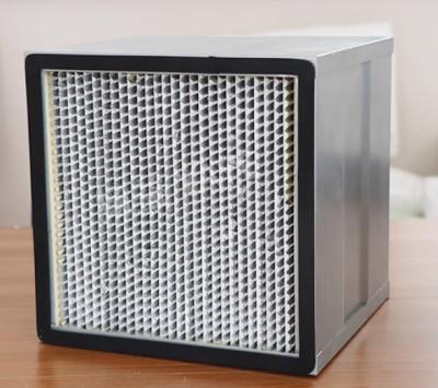 China Customized Size Aluminum Profile High-Efficiency Air Filter, Suitable For GMP Standards, Easy To Install for sale
