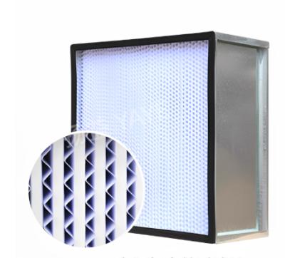 China Customized-Sized Paper Partition Air Filter With Efficient Filtration, In Compliance With GMP Standards, And Easy To Install for sale