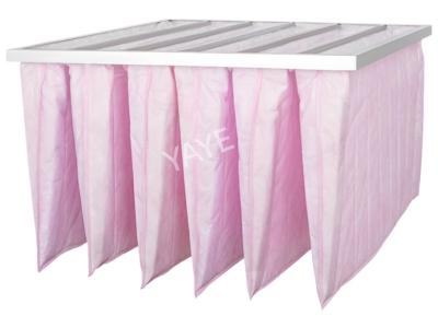 China YAYE Pocket Air Filter With Big Air Volume , F7 Medium Efficiency for sale