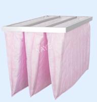 China Disposable Indoor 6 Pocekt Bag Air Filter Home In Air Conditioning System for sale
