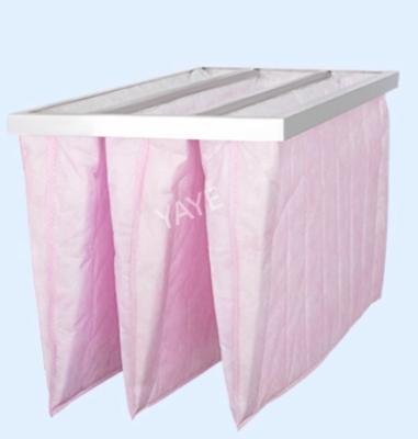 China Disposable Indoor 6 Pocekt Bag Air Filter Home In Air Conditioning System for sale
