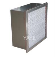 China High-Temperature Resistant Stainless Steel Filter With H13/H14 High-Efficiency Glass Fiber Filter Paper for sale