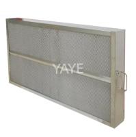 China Electrostatic Glass Fiber HEPA Air Filter Replacement , Heat Temperture Resistant for sale