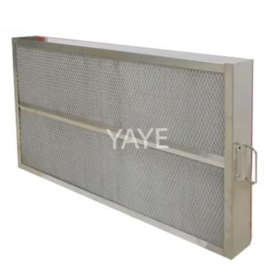 China Electrostatic Glass Fiber HEPA Air Filter Replacement , Heat Temperture Resistant for sale