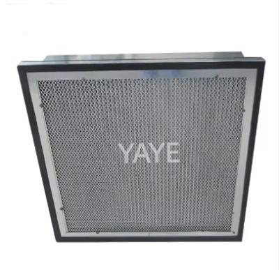 China Aluminium Frame H13 Deep Pleat HEPA Filter Glass Fiber  For Industry for sale