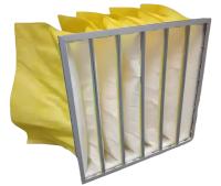 China Reusable Multi Pocket Air Conditioning Ventilation Air Filter Synthetic Fiber Glass Fiber for sale