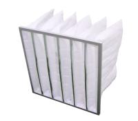 China Disposable Indoor 6 Pocekt Bag Air Filter Home In Air Conditioning System for sale