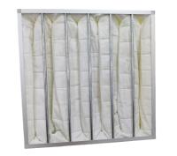 China F5-F9 Medium Efficiency Pocket Air Filter Bag With Synthetic Fiber for sale