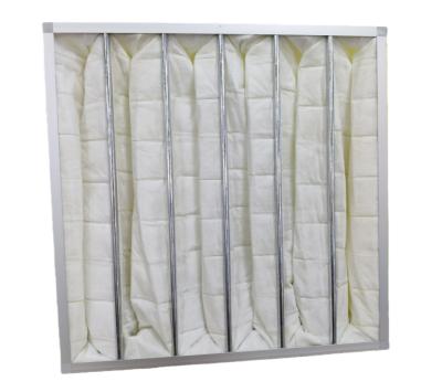 China F5-F9 Medium Efficiency Pocket Air Filter Bag With Synthetic Fiber for sale