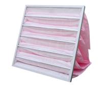 China Synthetic Fiber Air Conditioning Bag Filter Medium Efficiency Washable for sale