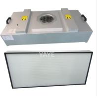China FFU Fan Filter Unit Equipped With Galvanized Frame And Centrifugal Fan For Air Filtration In Class100 Cleanroom Settings for sale