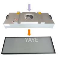 China FFU Fan Filter Unit Equipped With Galvanized Frame And Centrifugal Fan For Air Filtration In Class100 Cleanroom Settings for sale