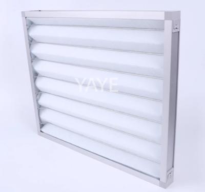 China Washable Primary Efficiency Air Pre Filter Pleated Panel Non Woven Fabric Cartridge For Air Handling Unit Filtration Systems for sale