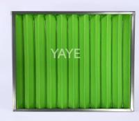 China Durable Air Pre Filter Pleated Panel Washable Non Woven Fabric Cartridge Suitable For HVAC Systems And Air Handling Units for sale