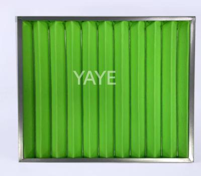 China Durable Air Pre Filter Pleated Panel Washable Non Woven Fabric Cartridge Suitable For HVAC Systems And Air Handling Units for sale
