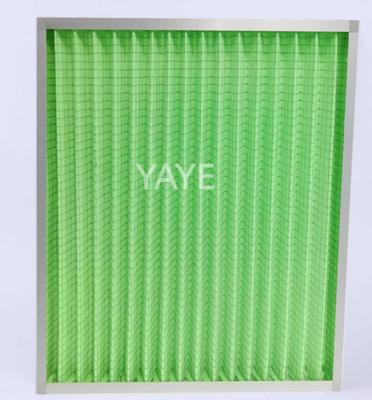 China Aluminum Frame, Pre-Filter, Green And White Cotton G4 Filter for sale