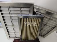 China Corrosion Resistant High Temperature Air Filter Metal Mesh Design Suitable For Outdoor Harsh Environments Washable And Reusable for sale