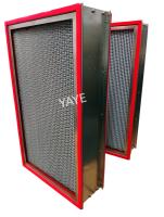 China temperature Resistant Material High Temperature Air Filter Offering 9999 Efficiency and HEPA Filtration Level Ideal for Industrial for sale