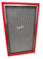 China Rectangular High Temperature Air Filter Offering 99.99 Efficiency and Long Service Life 12 to 18 Months for Air Filtration for sale