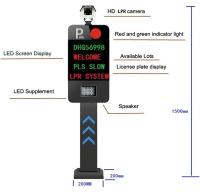 China ZT-P01 CE Vehicle License Plate Recognition Car Park Access Control System DC12V for sale
