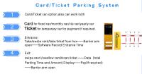 China RS485 Ticket Parking RFID Parking Management System 4800bps/100m for sale