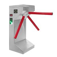 China 304 Stainless Steel Access Control Three Arm Turnstile Gate 0.2s/Person for sale