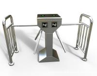 China Passage Width 550mm RS485 Pedestrian Security Turnstile Gate AC220V 50HZ for sale