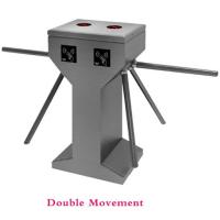 China Passage Width 550mm RS485 Pedestrian Security Turnstile Gate AC220V 50HZ for sale