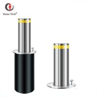 China 304 Stainless Steel Hydraulic Driveway Security Bollards Control Time 3S for sale