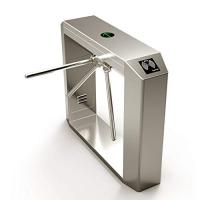 China 304 Stainless Steel Vertical Tripod Half Height Turnstile Gate IP54 for sale