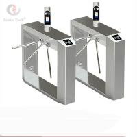 China 304 Stainless Steel Vertical Tripod Half Height Turnstile Gate IP54 for sale