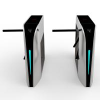 China 60W Outdoor Stainless Steel RFID Tripod Turnstiles Semi Automatic for sale