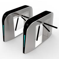 China 60W Outdoor Stainless Steel RFID Tripod Turnstiles Semi Automatic for sale