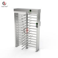 China AC 220V Pedestrian Turnstile Gate Full Height 1450*1500*2300mm for sale