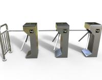 China Lane Width 550mm Electronic Train Station Turnstile Gates 30-40 Persons/Min for sale