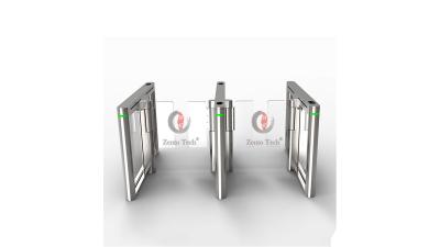 China 1.5mm 304 stainless steel Turnstile Entrance Security Speed Gates 1600R/Min for sale