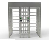 China 304 Stainless Steel Full Height Door Gate Anti Tailgating Access Turnstiles for sale