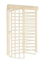 China 1450*1500*2300mm Double Direction Full Height Security Turnstile With Fingerprint for sale