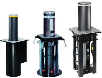 China Remote Control Automatic Retractable Hydraulic Rising Bollards IP68 for sale