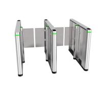 China DC Brushless Motor Slim Speed Gate Turnstile Security Doors 0.2 Second for sale
